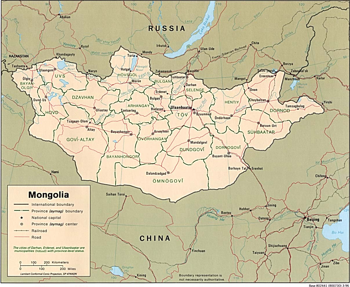 Mongolia - Mongol ulus capital Ulanbator