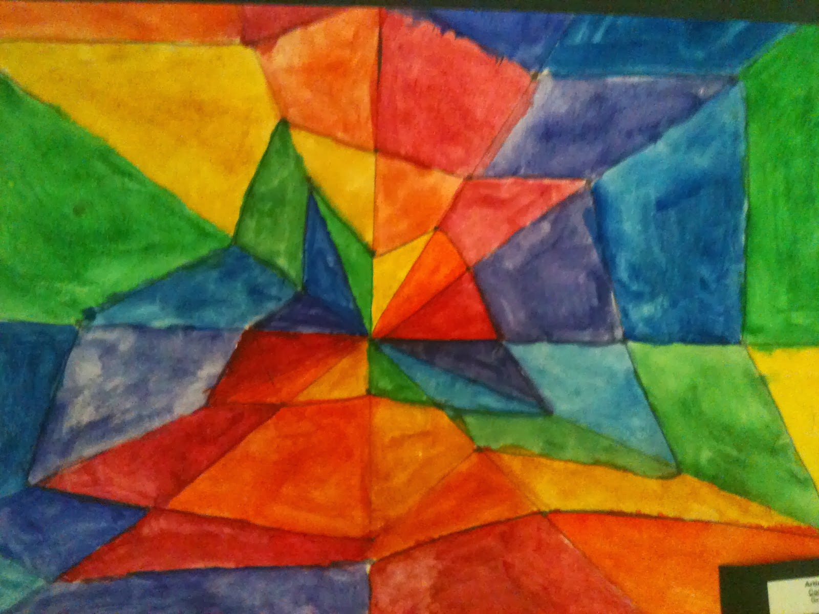 Art Room Blog: 4th grade color wheel