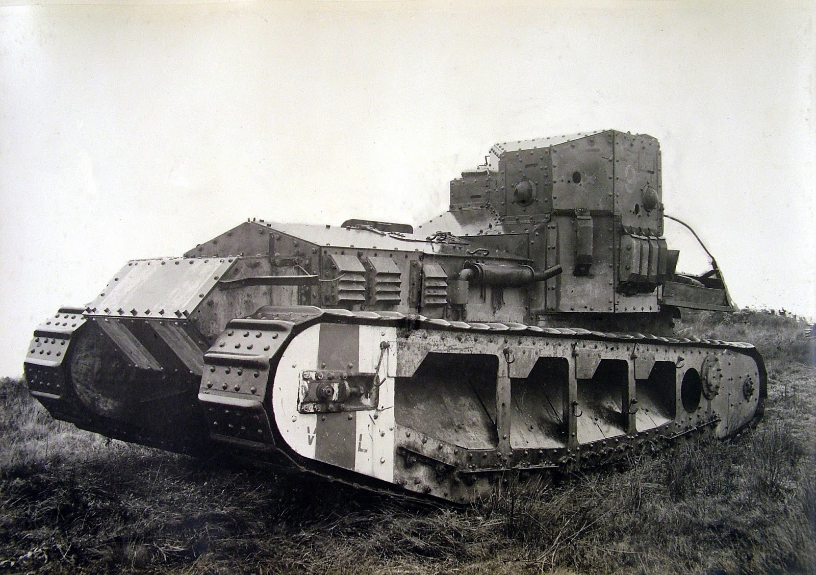 Interwar Tank Development: Medium A (original Whippet) Tank, 1917