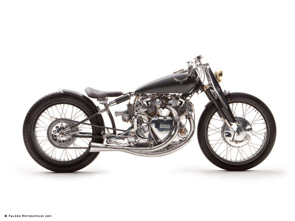 Her Majesty’s Thunder: Falcon Motorcycles: The Black