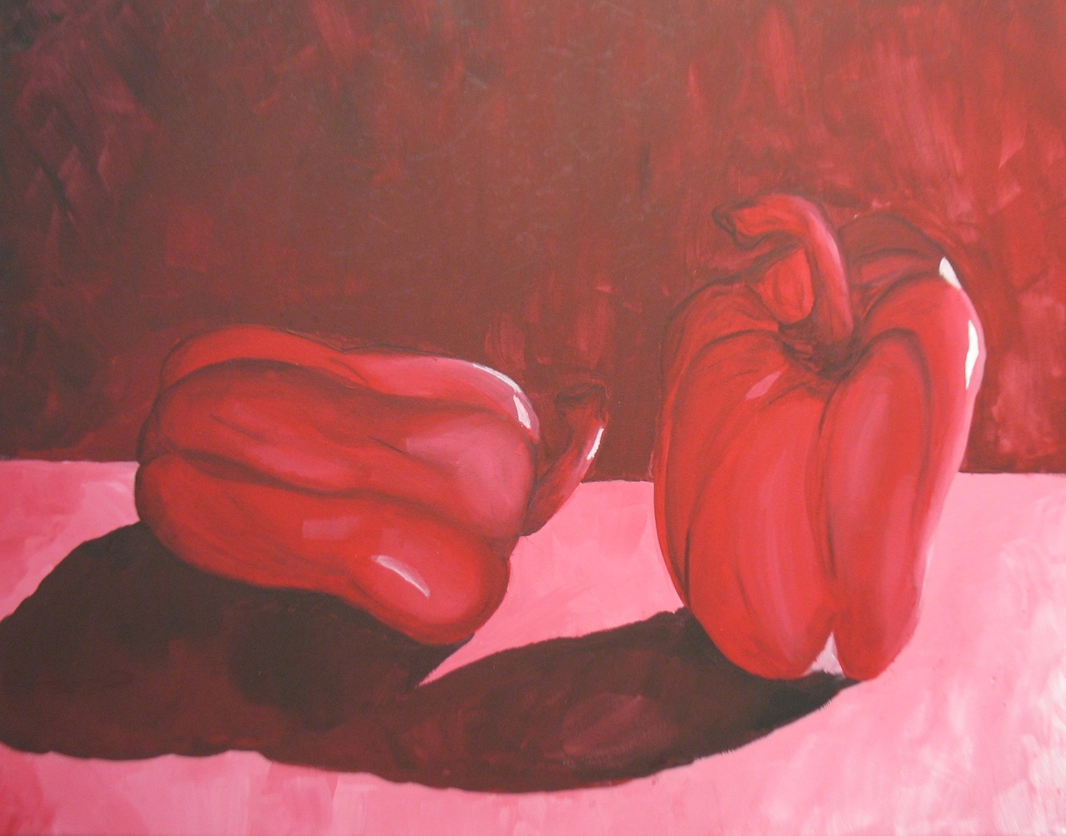 Introduction to Studio Art: Project 10: Bell Pepper Painting