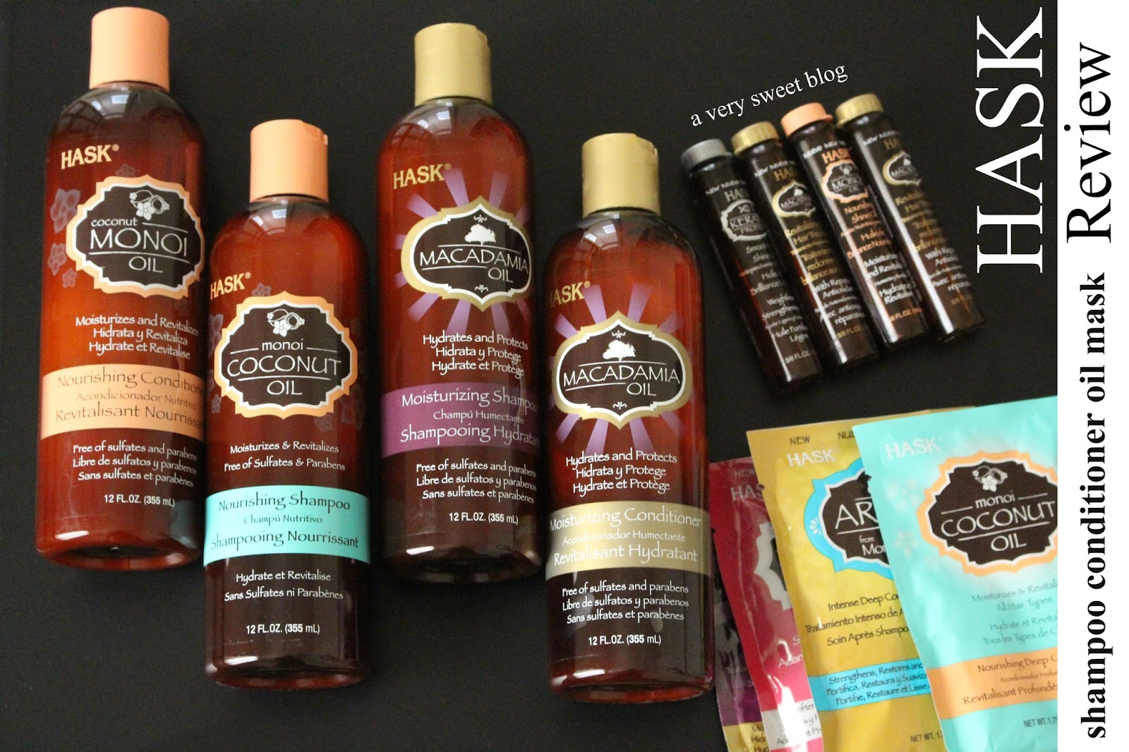 HASK Hair Product Review | A Very Sweet Blog