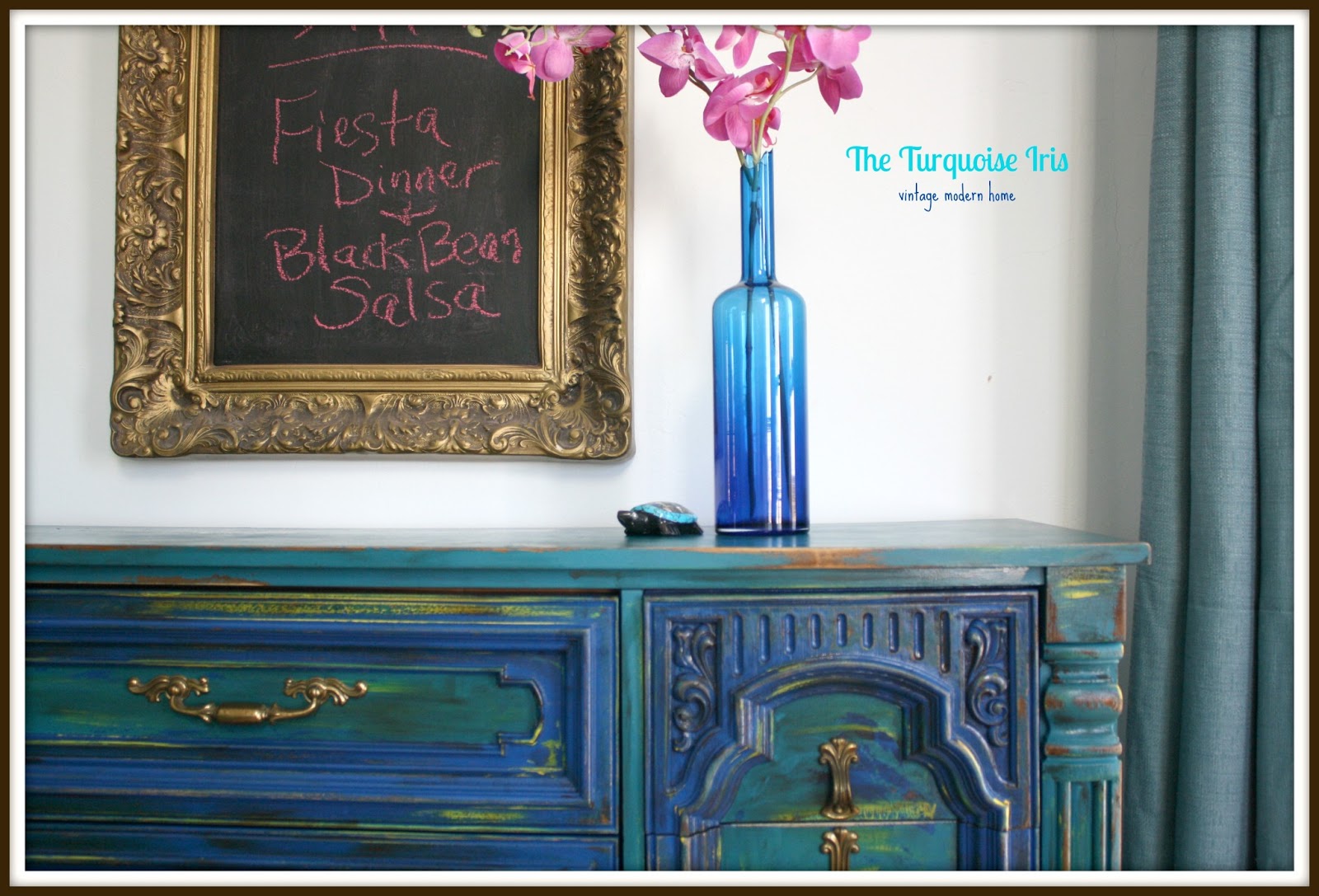 Blue Distressed Furniture