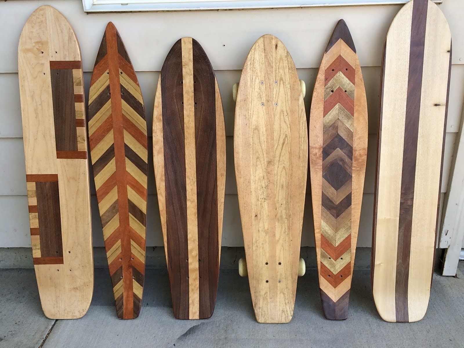 driftedge woodworking: Cruise into summer on a sweet handmade longboard!