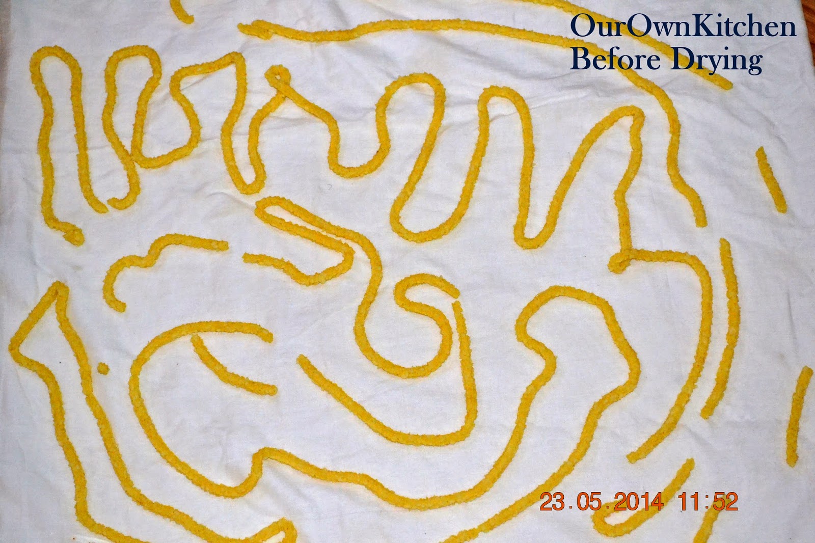 Arisi Appalam/ Rice Papad/ Vathal | Our Own Kitchen