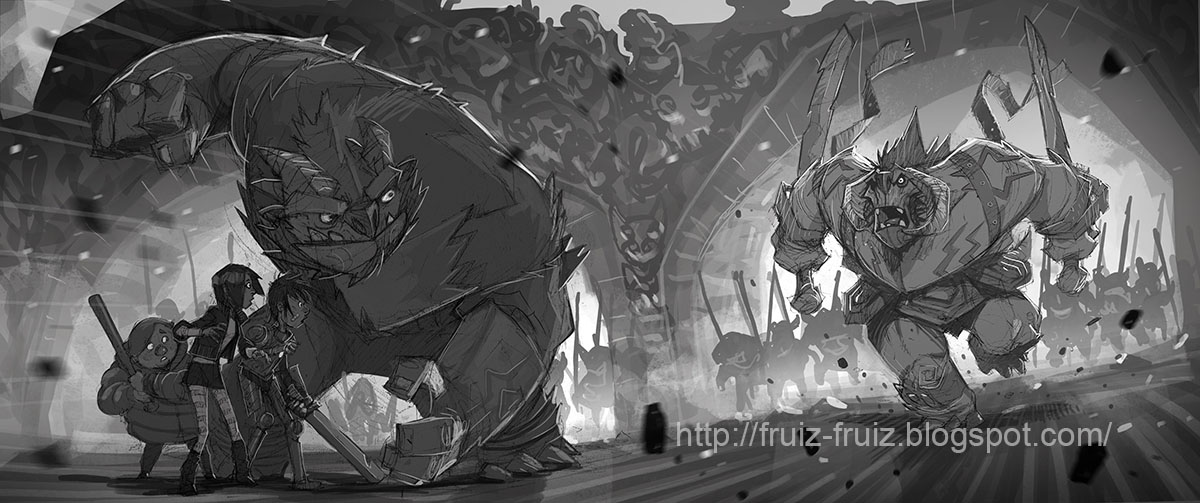 FRÜIZ: TROLL HUNTERS visual development