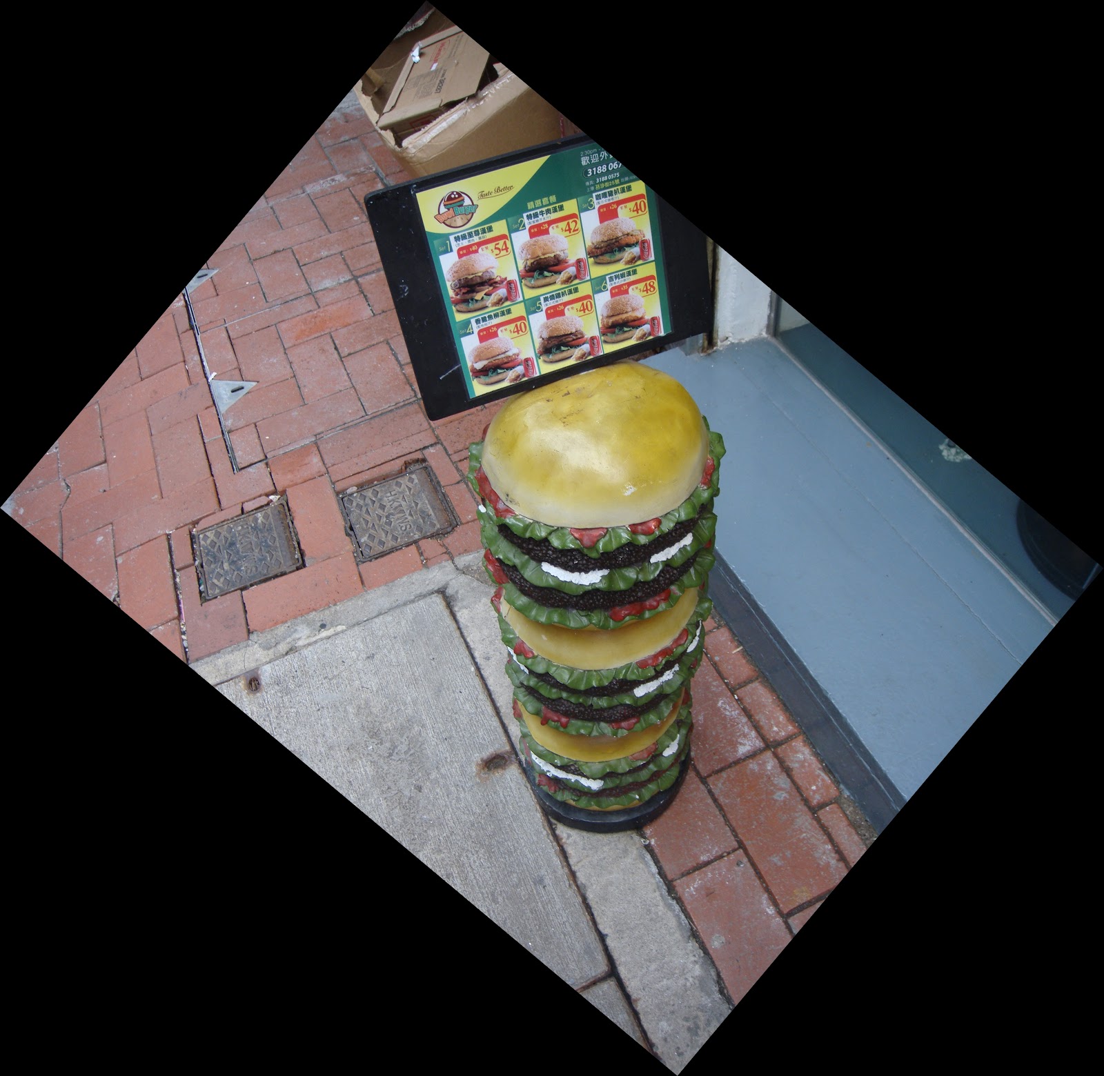 Supersupergirl's Food Reviews: Nice burger stand