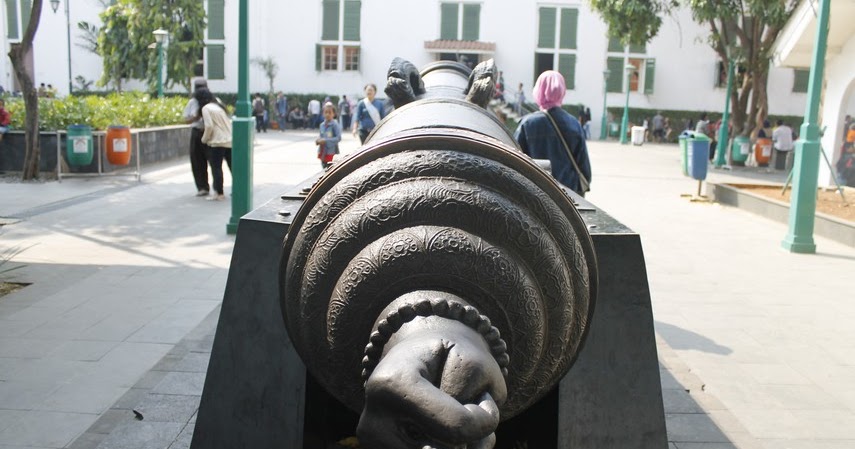 Si Jagur, Meriam Kuno di Museum Fatahillah - Cinta Indonesia