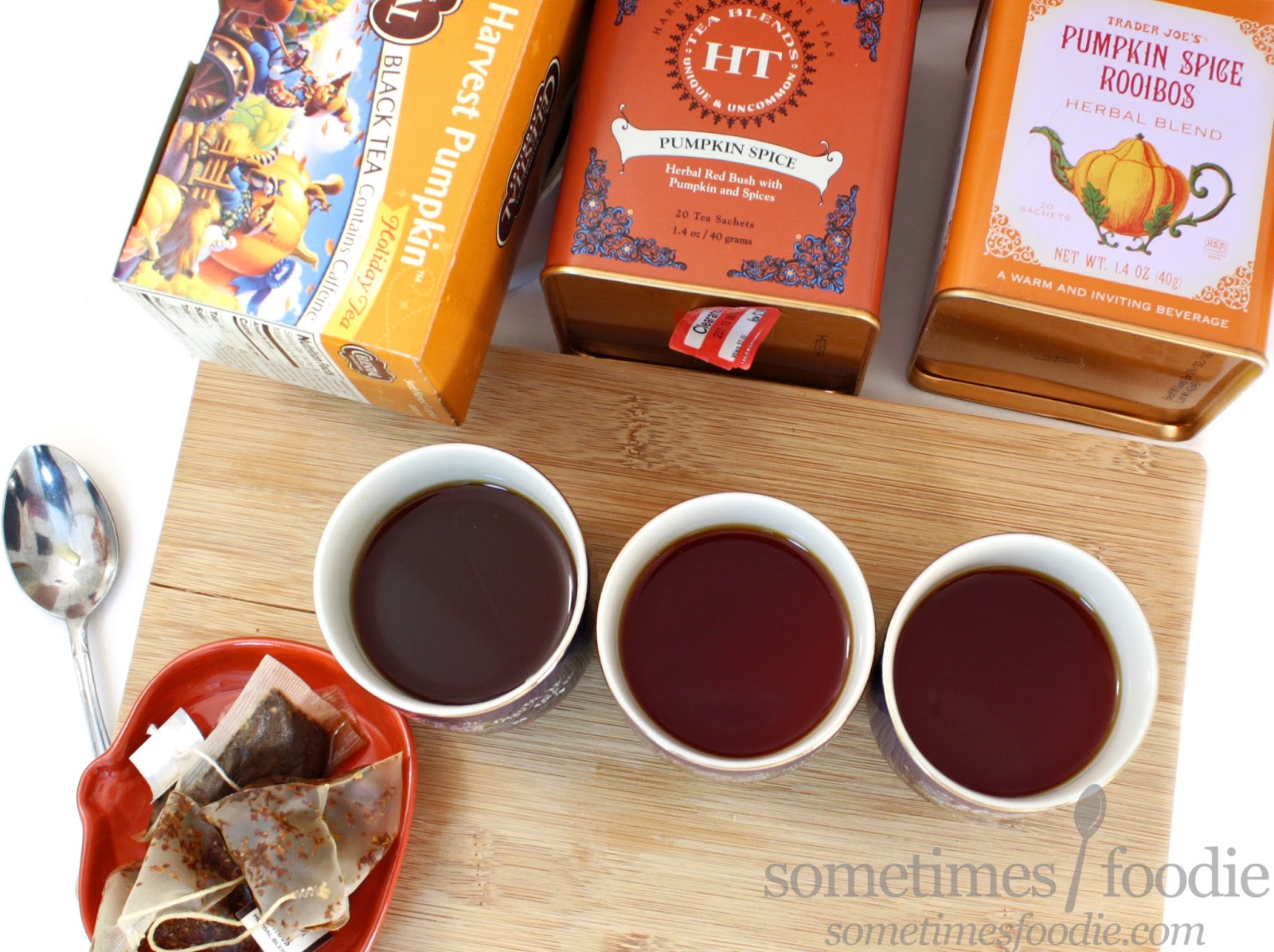 Sometimes Foodie: Battle of the Pumpkin Teas! - 3 Teas Enter, One Tea ...