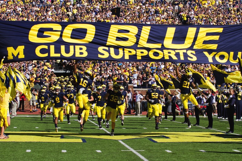 COFFMAN'S SPORTS CORNER "DETROIT STYLE": MICHIGAN vs NOTRE DAME ...