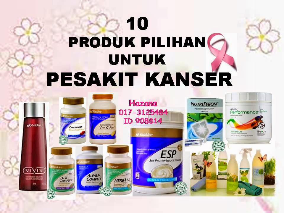 10 PILIHAN TOP PRODUK SHAKLEE UNTUK PESAKIT KANSER - Jana Hazana