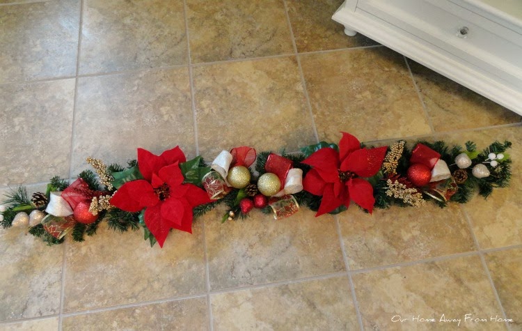 Our Home Away From Home: TWO WAYS TO MAKE CHRISTMAS GARLAND WITH DOLLAR ...