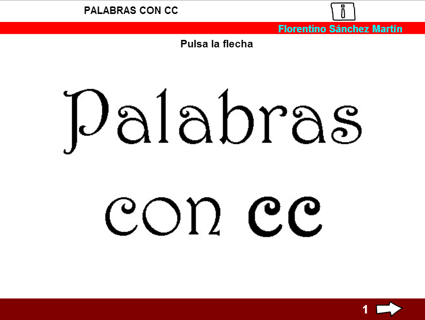 Blog de la clase de 5º. C.E.I.P. Villa Alegría.: Palabras con c y cc