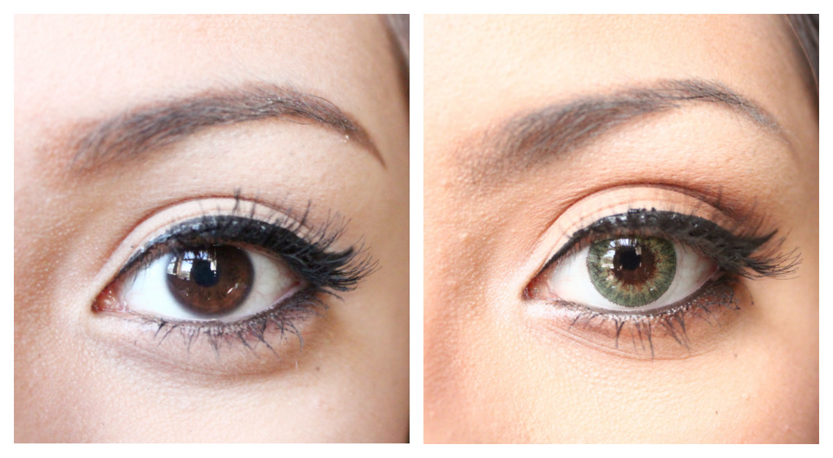 Review: Lensvillage Geo Tri Color Green Lens CM-903 (Berry Berry Chessy ...