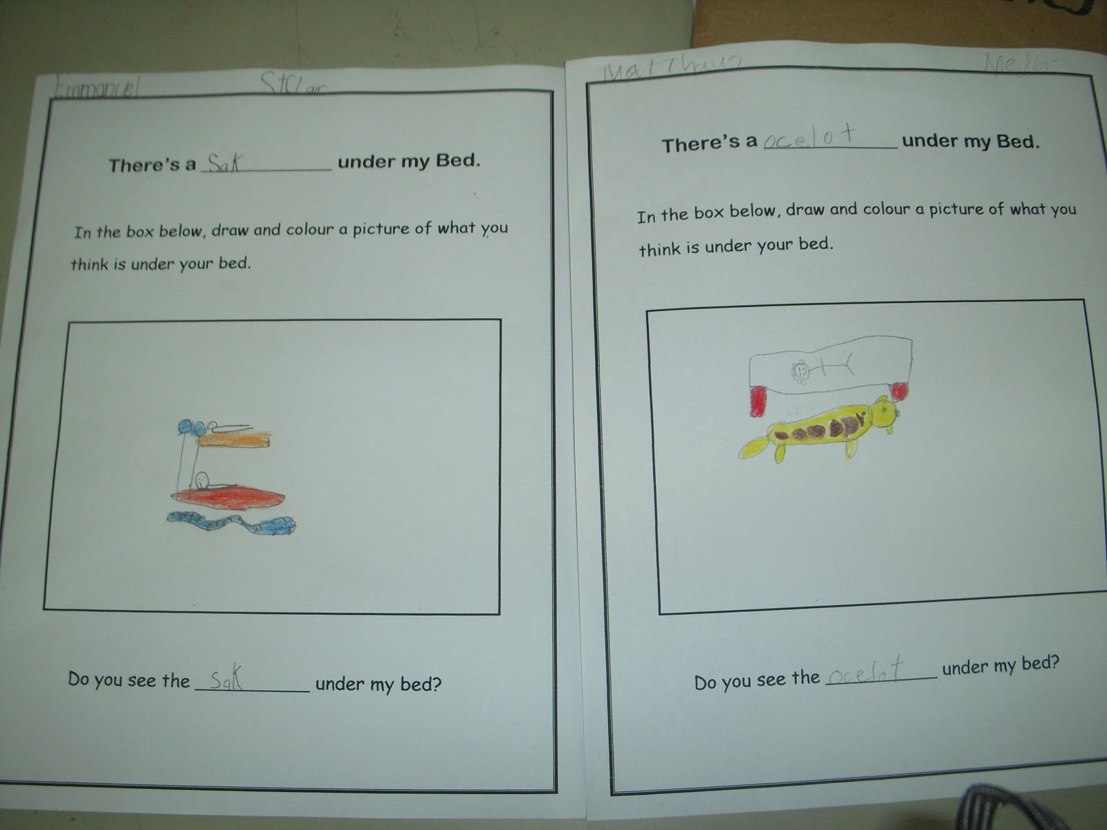 ThinkTeachTalk: There's an Alligator Under my Bed!!