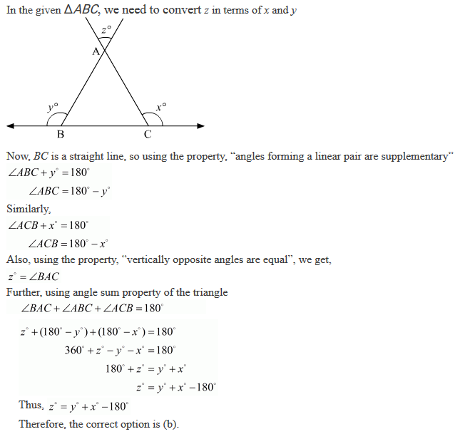R.D. Sharma Solutions Class 9th: Ch 9 Triangle and its Angles MCQ's