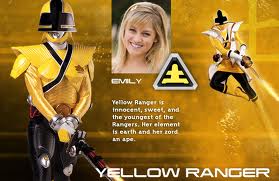 POWER RANGERS - SUPER SAMURAI: Ranger Amarela