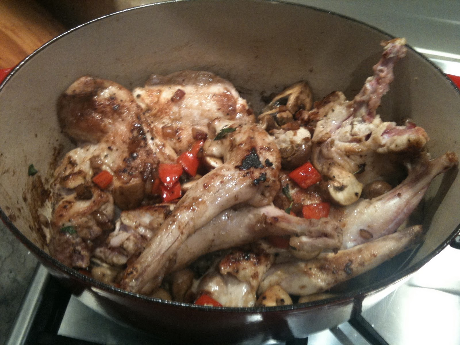 Your Local Markets: Recipe - Rabbit Cacciatore