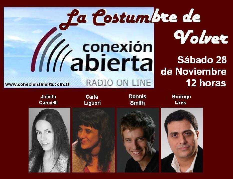 Norberto Vázquez Freijo: Especial de la COSTUMBRE DE VOLVER/ NOVIEMBRE