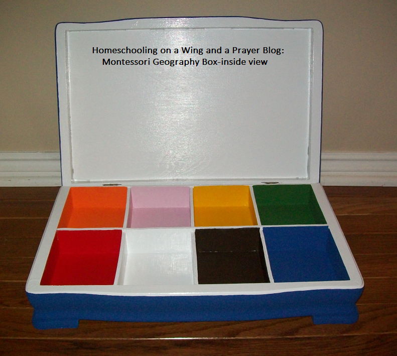 What's in the Box?: Geography box-Montessori style