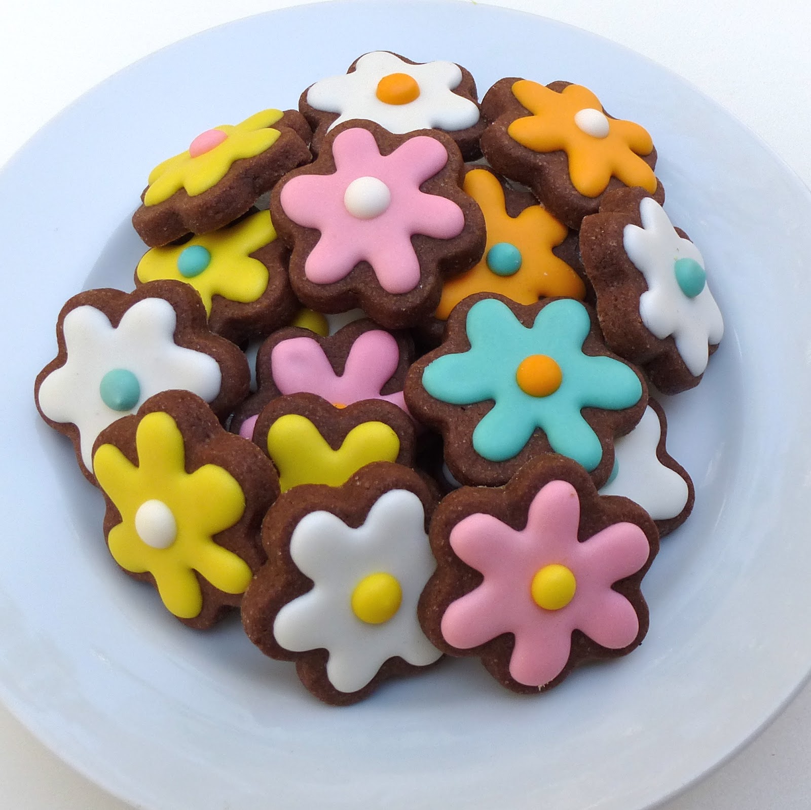 Nina's Show & Tell: Spring Flower Cookies