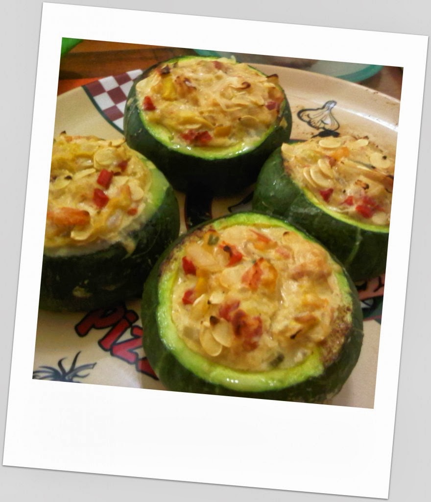 Cocho Recetas: Zapallitos rellenos de verdura y queso