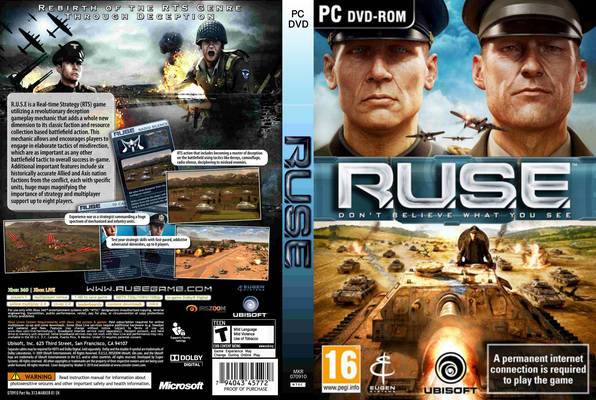 PC Games CD Cover: R.U.S.E