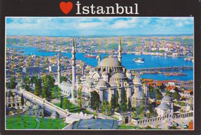 Random Cards: Heart Istanbul Postcard