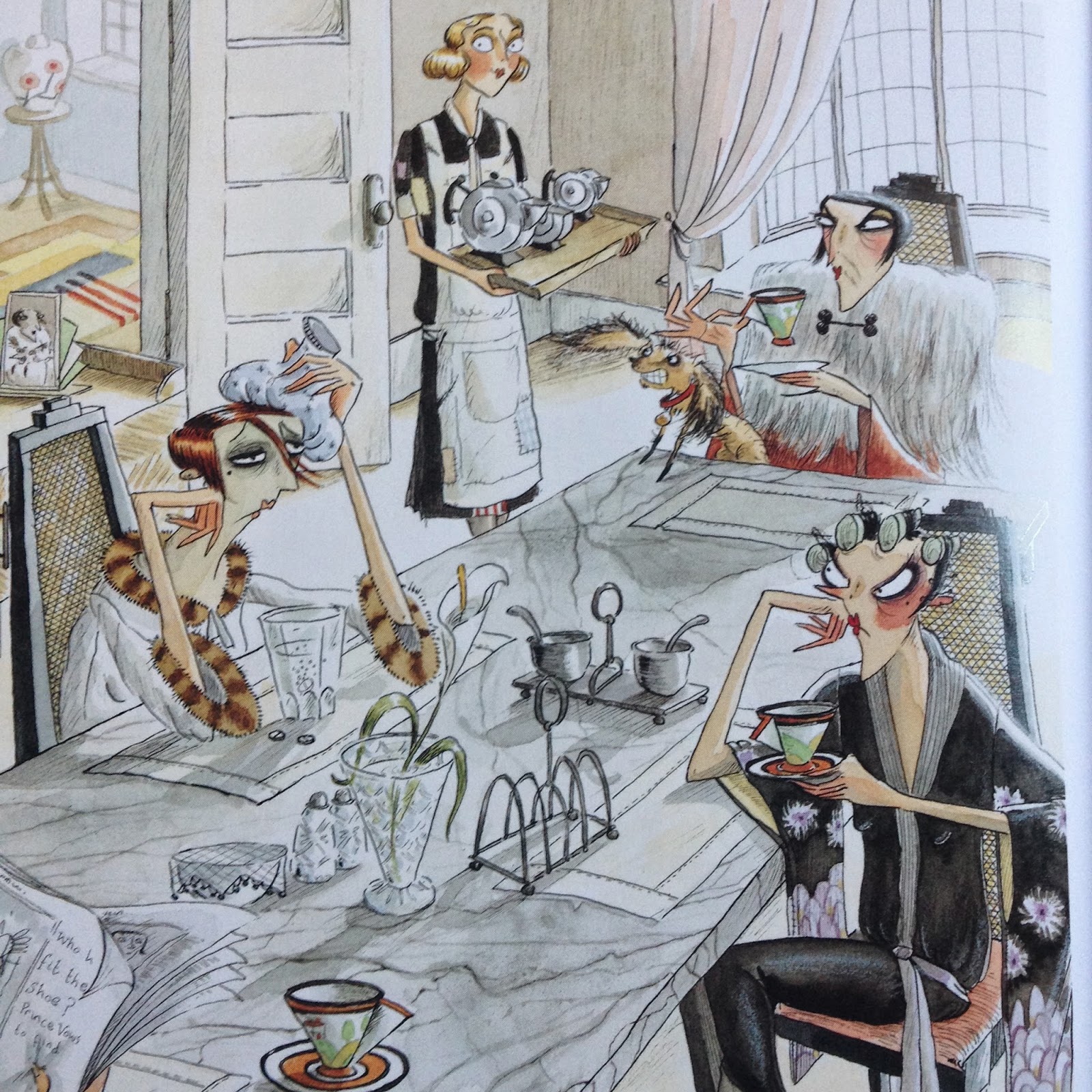 Lucia Penelope: David Roberts, Illustrator