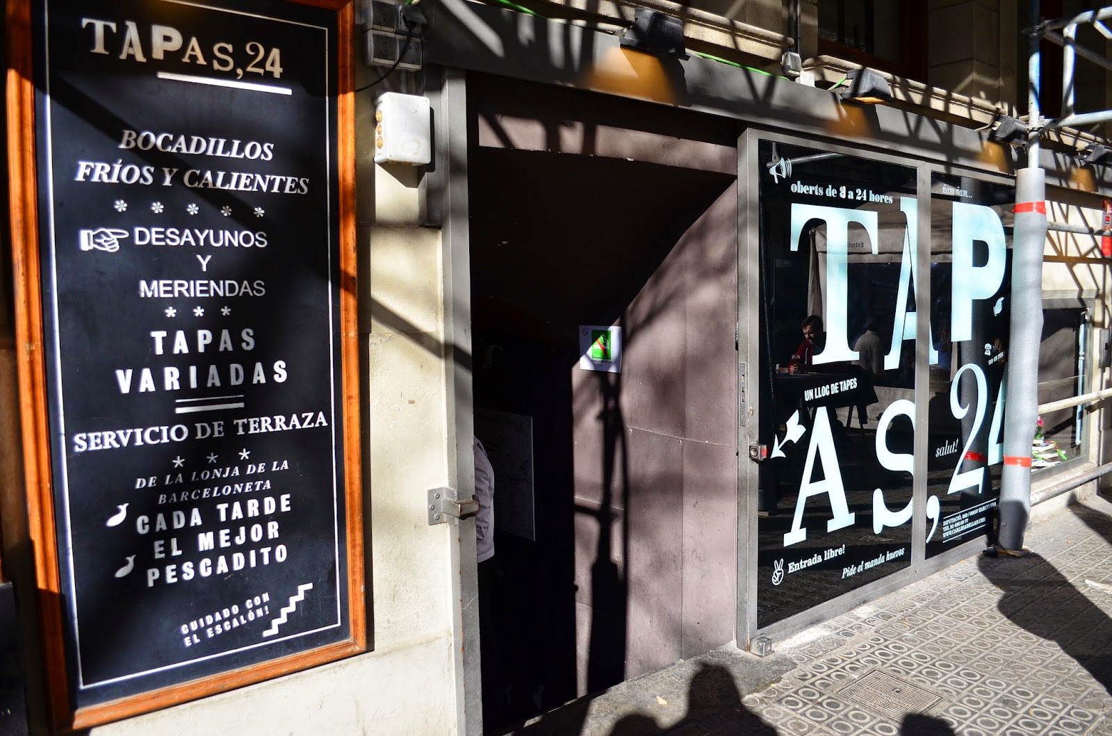 Hedofoodia: Tapas 24, Barcelone