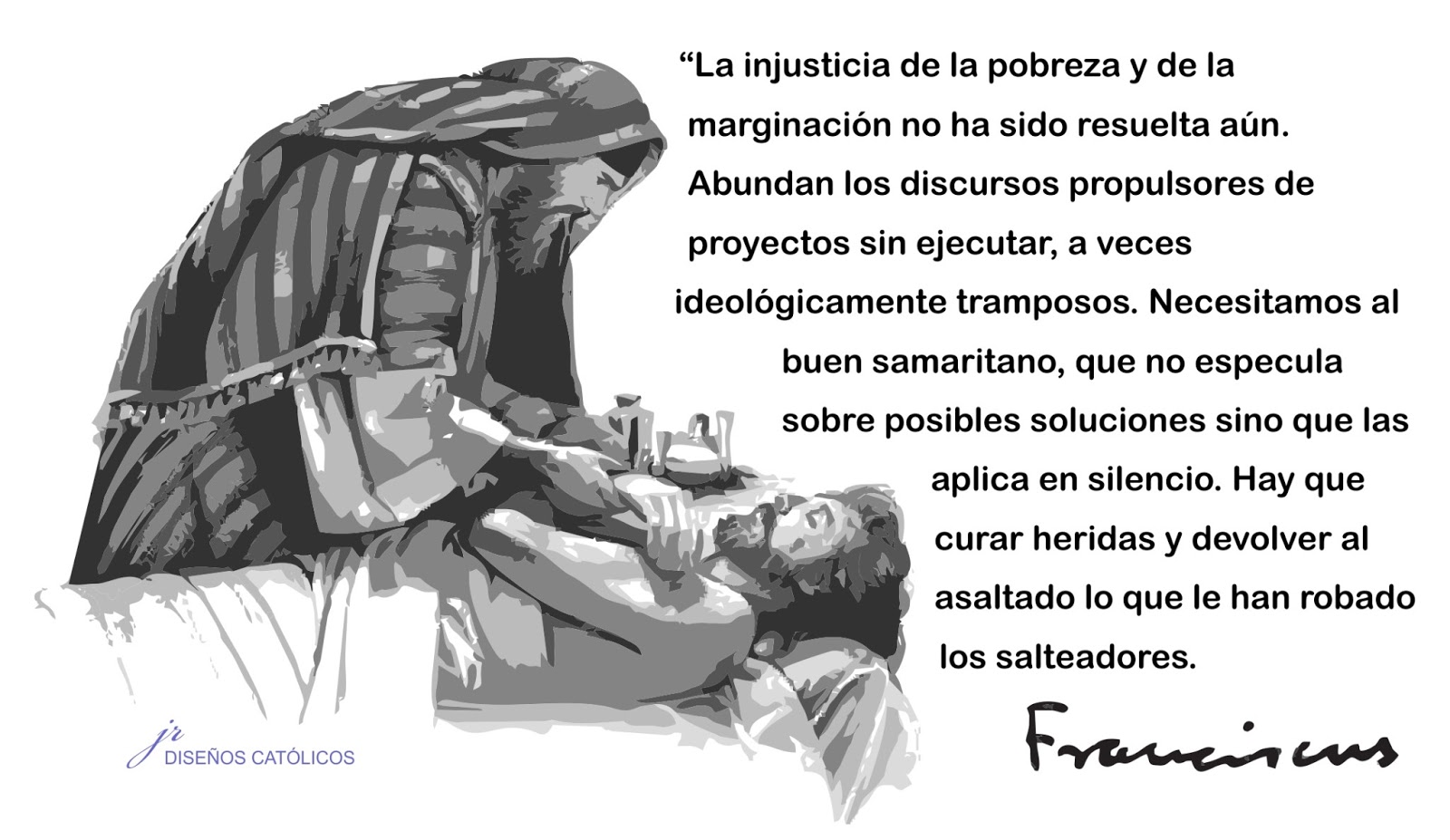 TARJETAS Y ORACIONES CATOLICAS: BUEN SAMARITANO