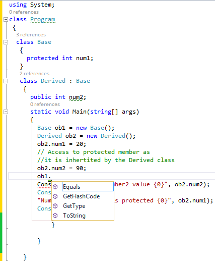 ALLTYPECODING: C# Access Specifiers,C# Access Modifiers