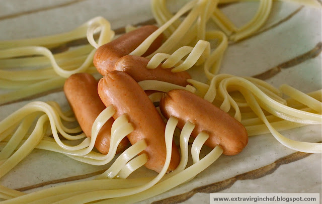 Extra Virgin Chef: Slithering Spaghetti - A wacky day in the office