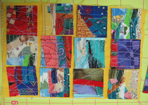 ART - just do it!: Little fabric collages