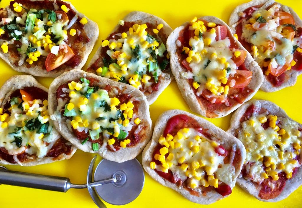 How to make Mini Pitta Bread Pizza's from scratch