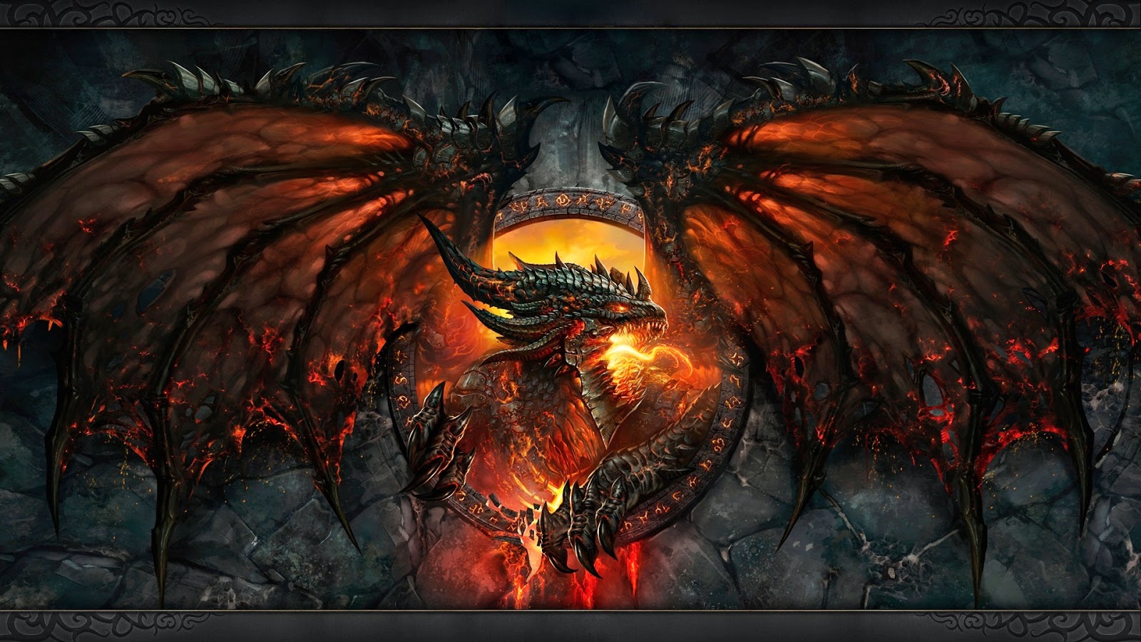 Fan Smoka: [Tapeciarnia I] Smoki ognia