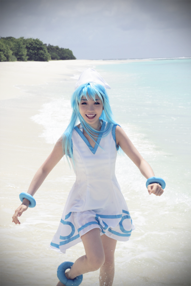 Anime Shinryaku Ika Musume Cosplay By Tomia Blog Cosplay