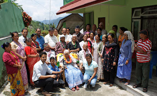 Sikkim NOW!: Mata Tirtha Aunsi with 103 year old Hajur-Aama of Assam ...