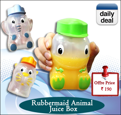 YumeDeals.com: Daily Deal: Rubbermaid Animal Juice Box Is @ Just Rs.190 ...