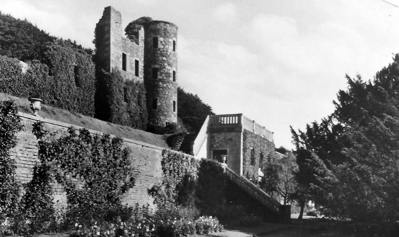 Tour Scotland: Old Photograph Ellon Castle Scotland