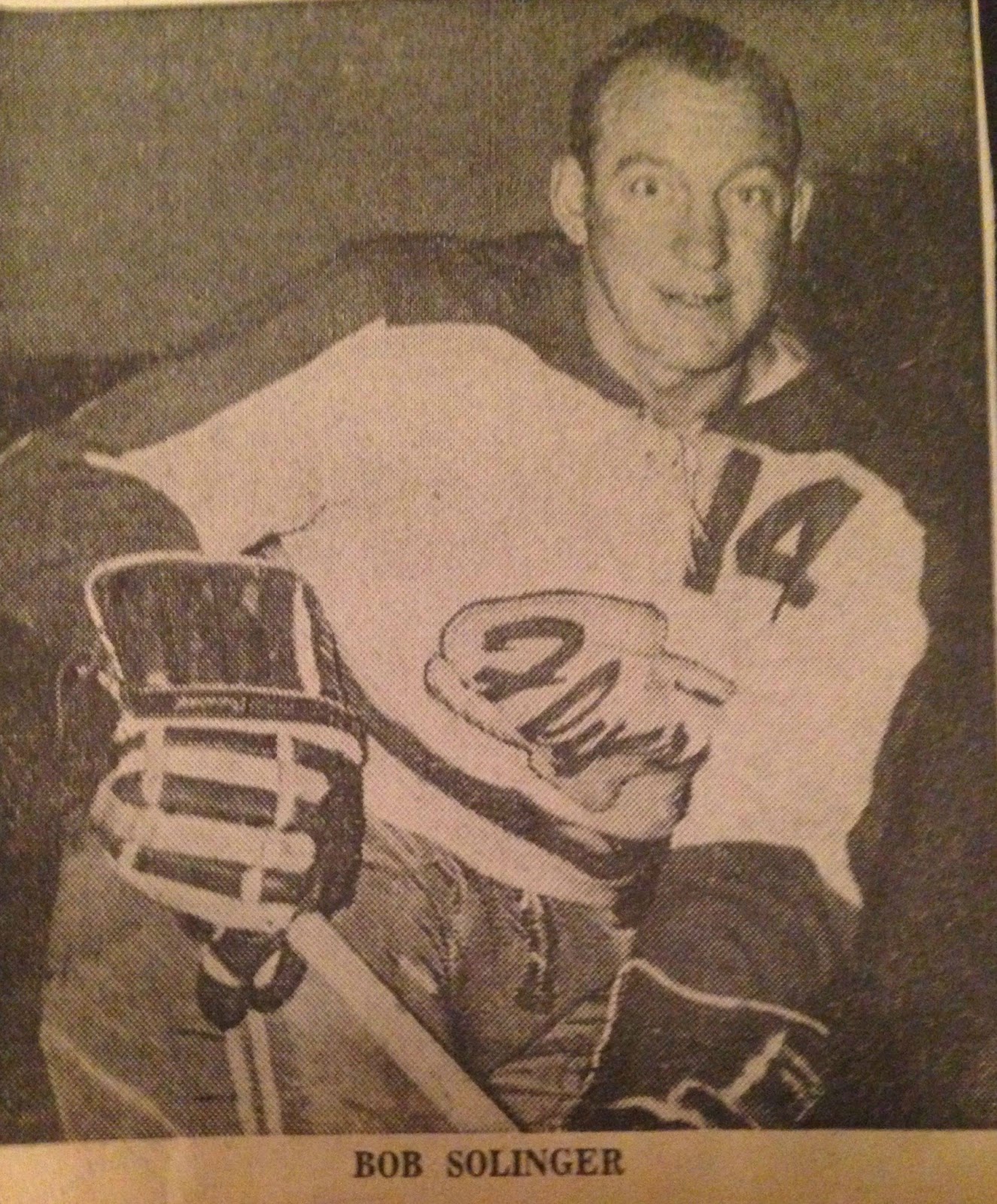 The Penalty Box: Robert "Bob" Solinger