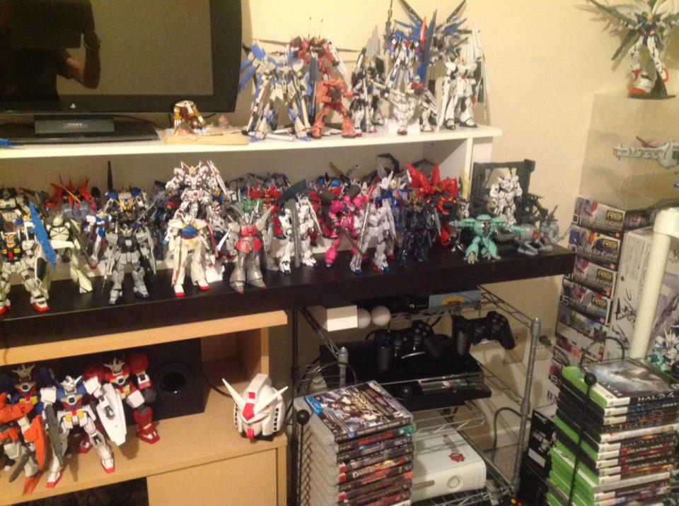Gundam Kits Collection: Moving stuff