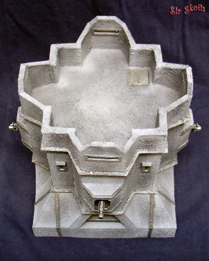 Sir Skofis's Workshop: Warhammer 40000 Imperial Bastion made with Cardboard