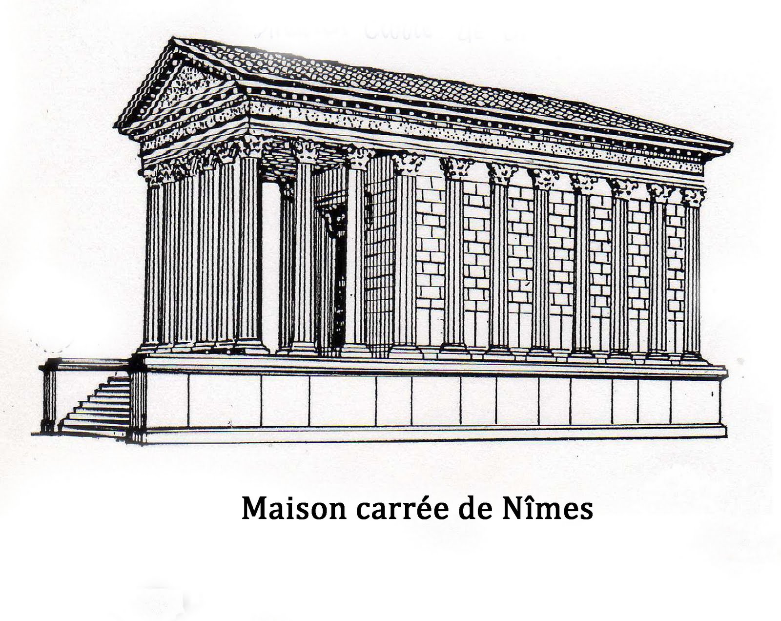 SCORPIONS DES ARDOISES: La maison carrée de Nîmes