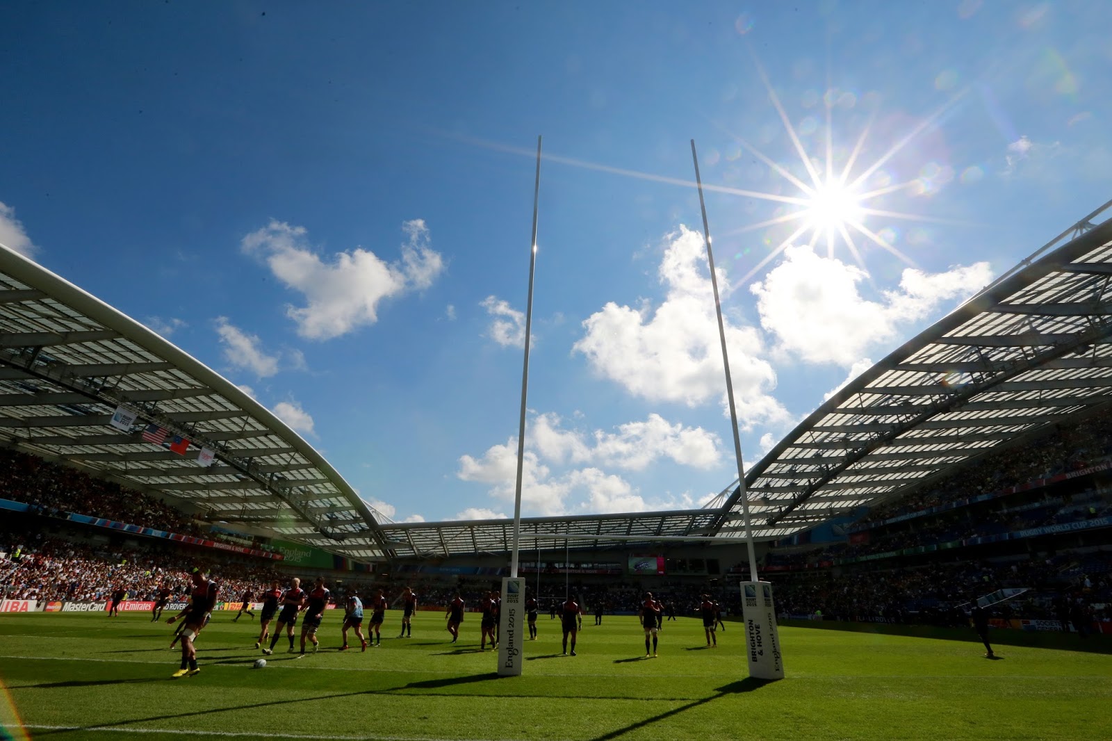 Brighton and Hove celebrates in the lead up to Rugby World Cup 2015