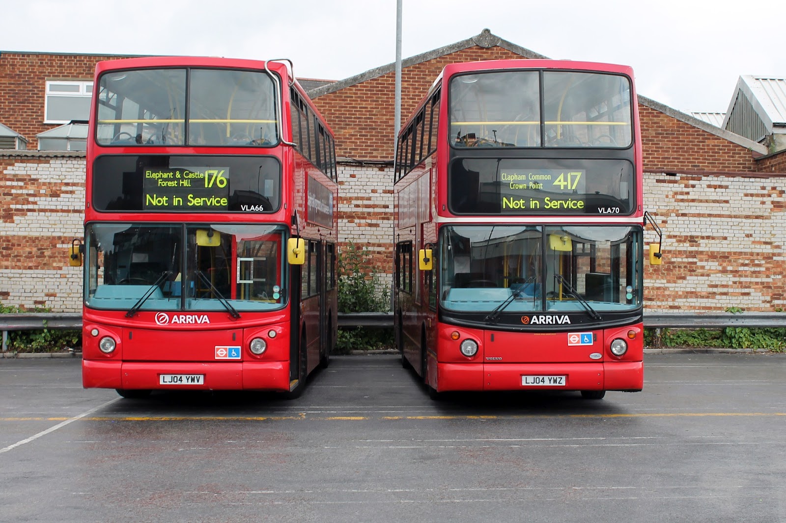 The Circle of London : Arriva London Norwood Garage [N]