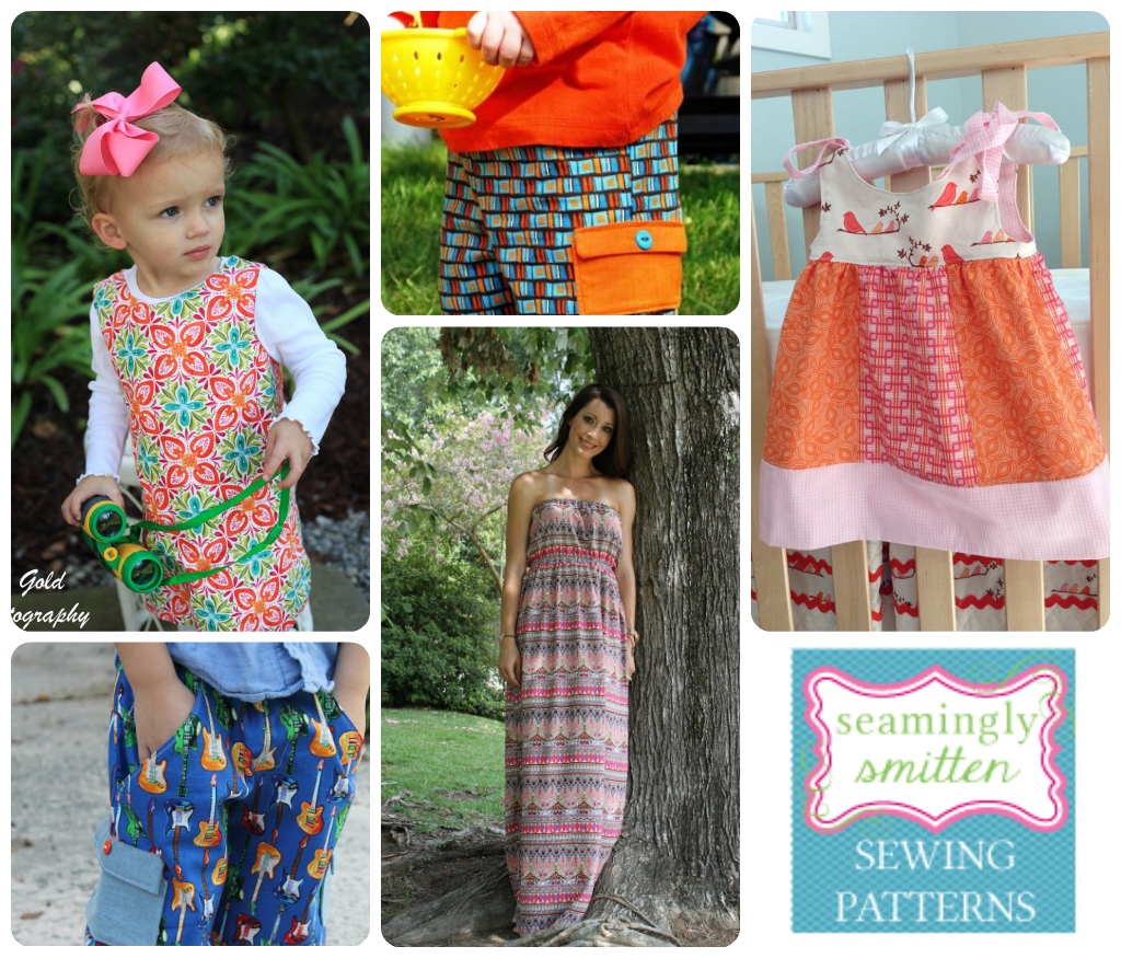 Sew Can Do: Start Sewing For Spring With Seamingly Smitten Patterns