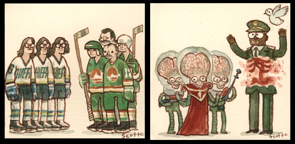 DAVID WASTING PAPER: Scott (Scott C.) Campbell - Cartoonist Survey #244