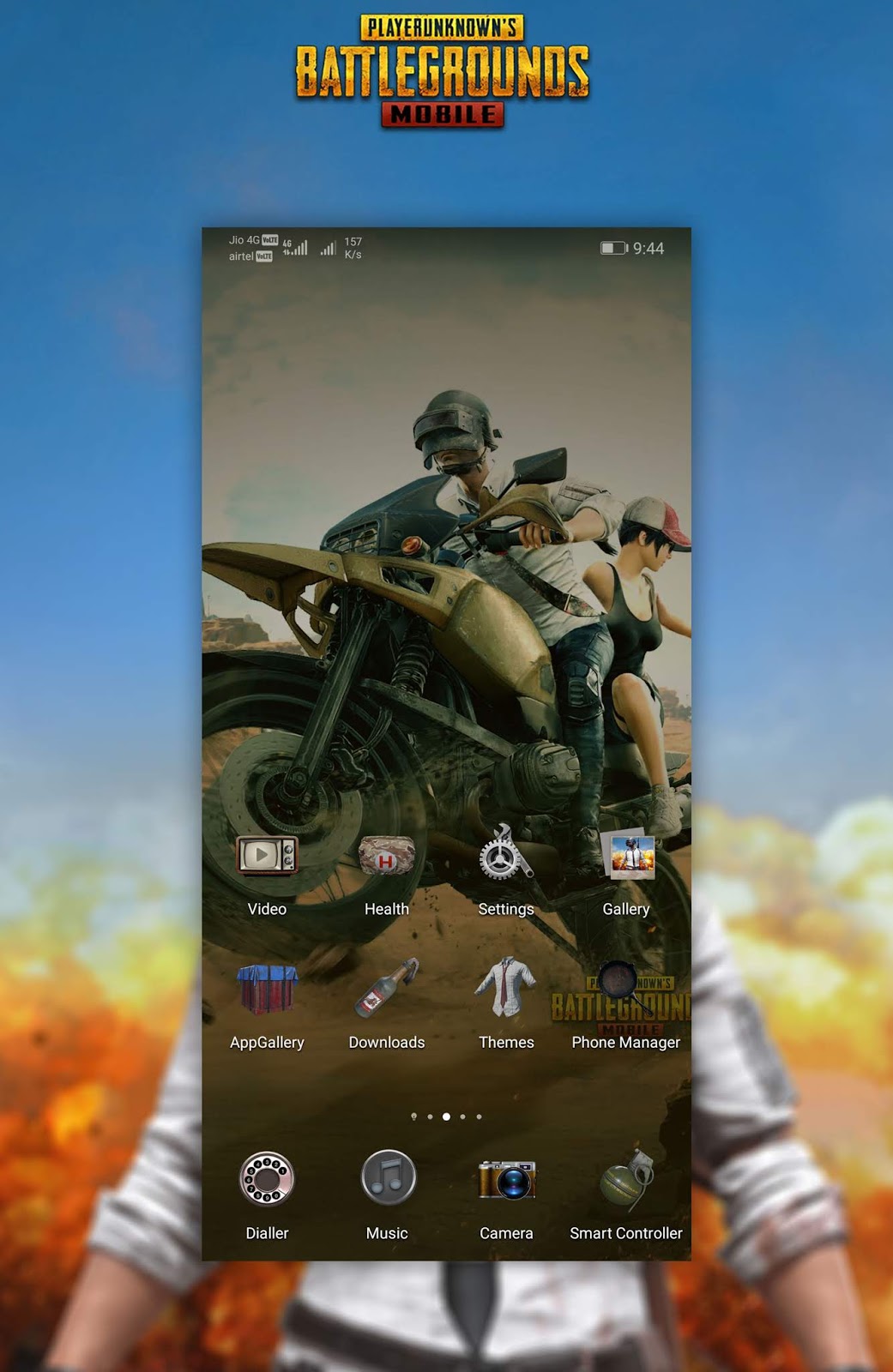 [PUBG THEMES] Download Latest PUBG Themes For EMUI 5/8 Exclusively for you!