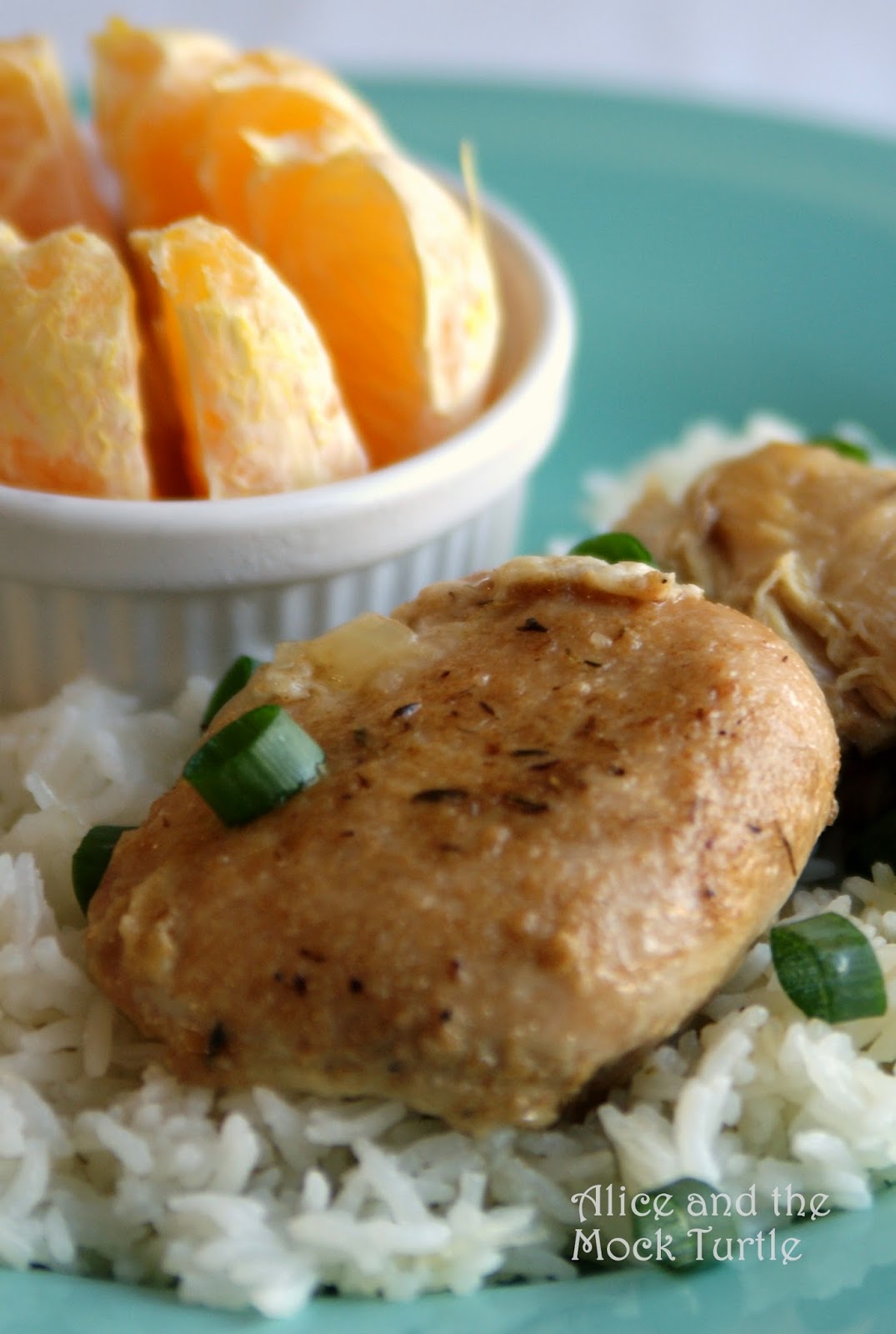 Alice and the Mock Turtle: Easy Savory Chicken Thighs